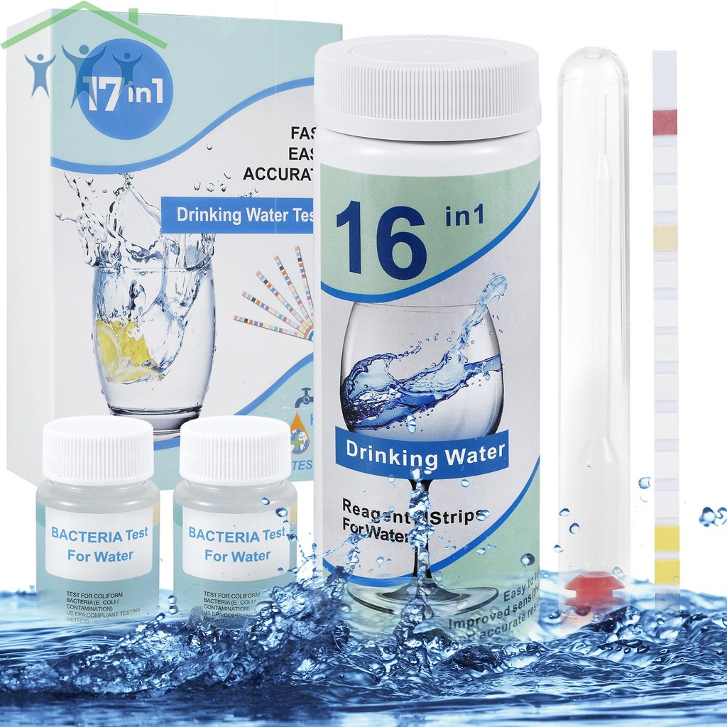 Water Testing Kits with Tube Accurate Water Quality Test Kit for Well ...