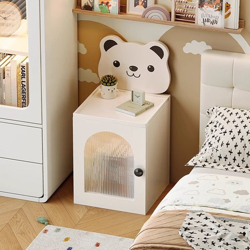 Children's Room Bedside Table Small Simple Modern Boys Girls Bedside ...