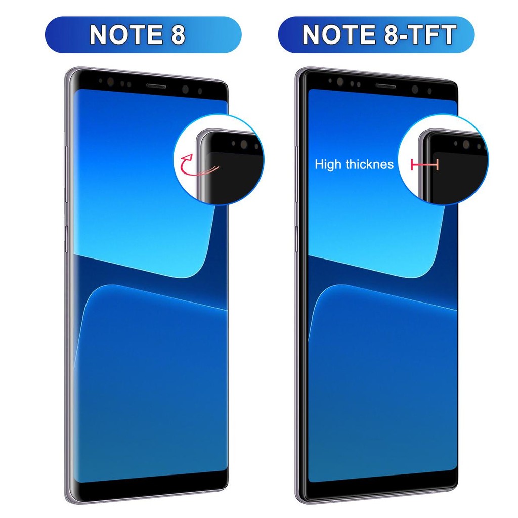 Note 8 Display Screen With Frame For Samsung Note8 N950F N950U N950W ...