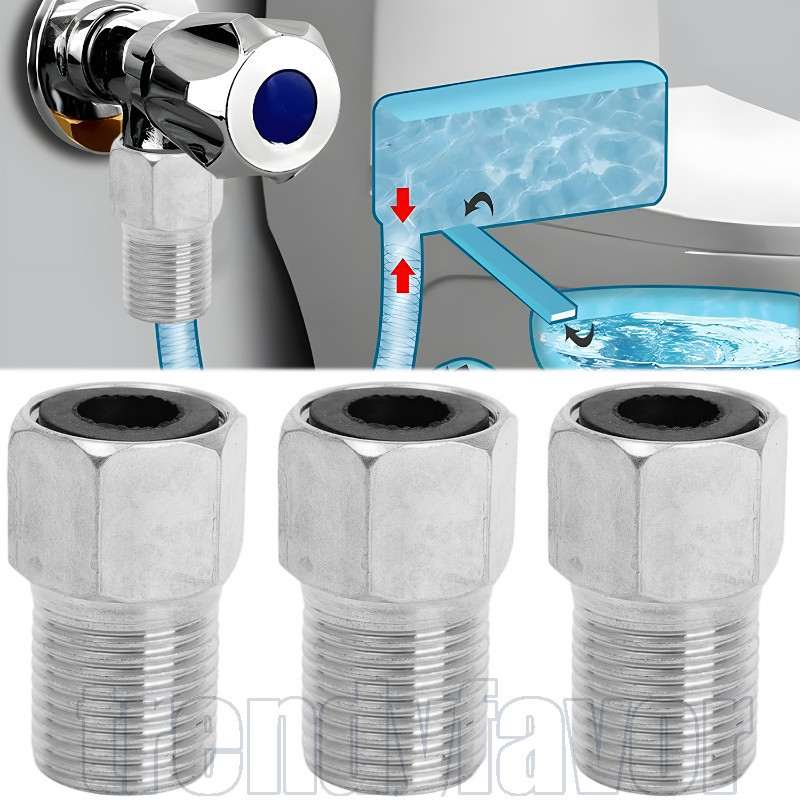 5Pcs Water Pipe One-way Anti Backflow Check Valve - Pipe Corner Valve ...