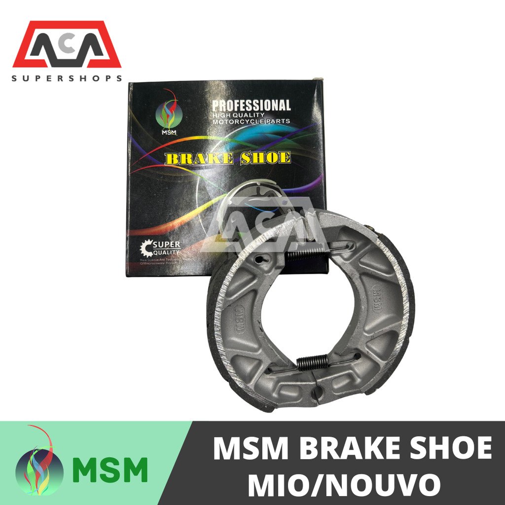 MSM KRX Brake Shoe for MIO/ YTX125/ FZ16/ SZ16/ SNIPER/ AEROX | Shopee ...