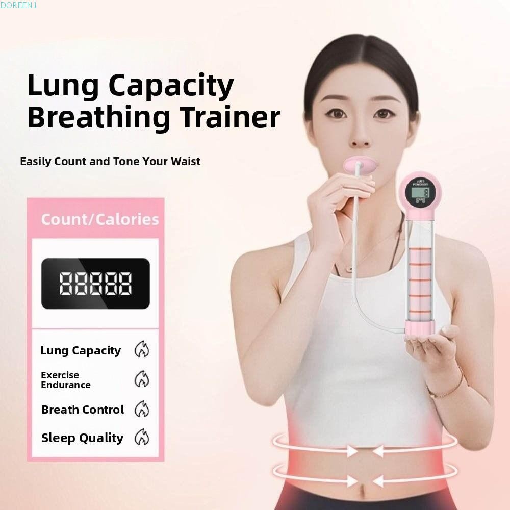 DOREEN1 Counter Breathing Exercise Device, Digital Display Adjustable ...