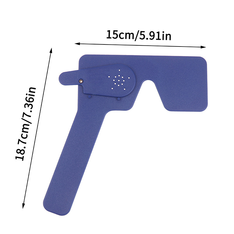 [BEO] Blue Lorgnette Occluder Multi 14 Pinhole Hand Occluder Optometry ...
