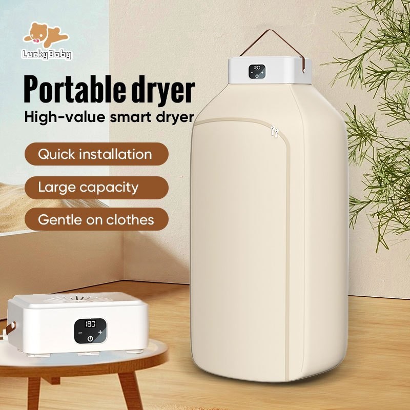 Portable Clothes Dryer Machine Electric Foldable Compact Mini Laundry ...