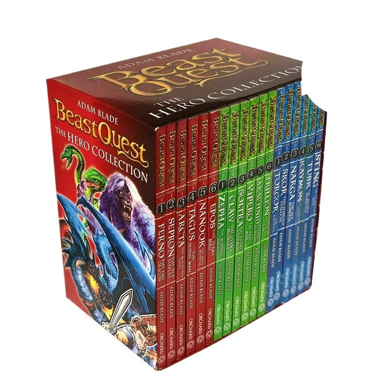 The Pursuit of the Original Beast in English 18 suit Novels Beast Quest ...