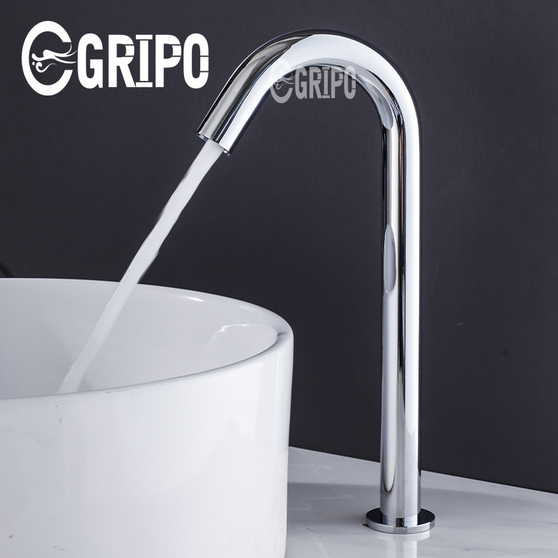 GRIPO High end quality touchless Hands-Free Bathroom Faucets Automatic ...