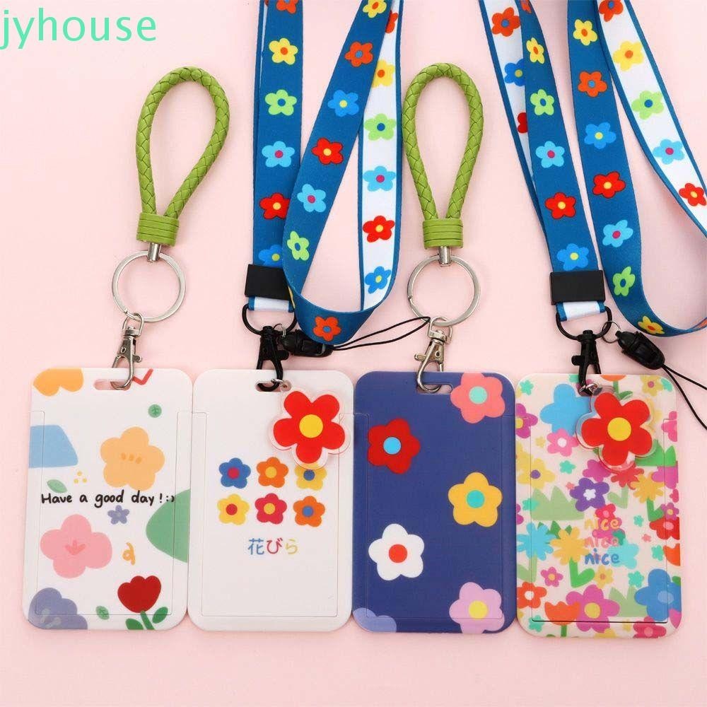 JYHOUSE Card Holder Fashion Cute ID Card Cover Name Tags Bank Credit ...
