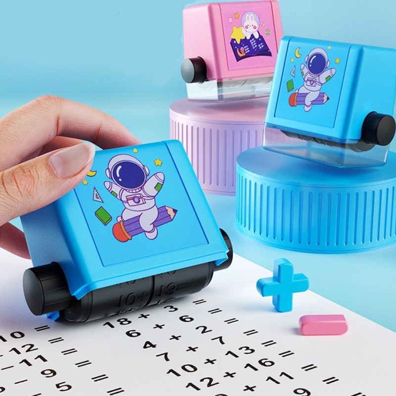 Students addition subtraction scroll seal primary school children ...