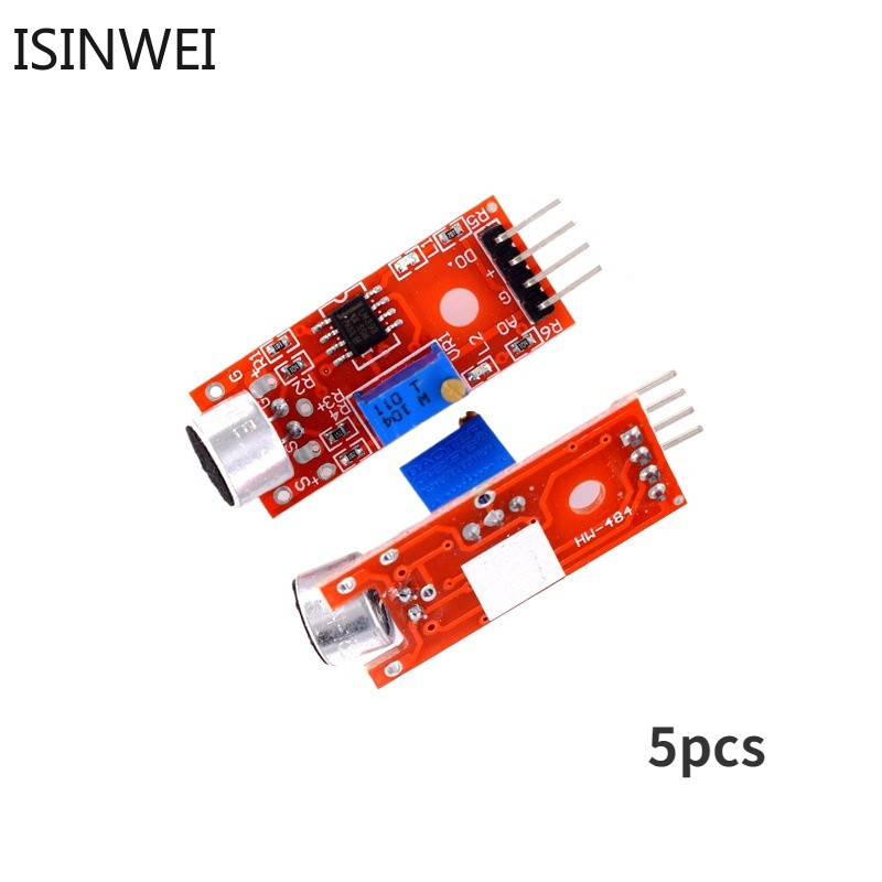 5pcs KY-037 High Sensitivity Sound Microphone Sensor Detection Module ...