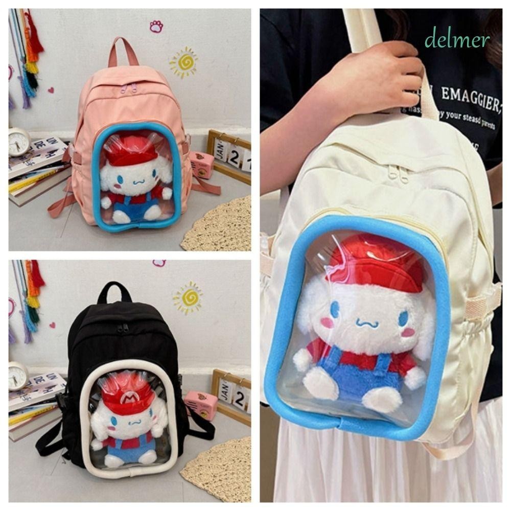 DELMER Itabag, Oxford Multiple Colors Student Backpack, Funny Kawaii ...