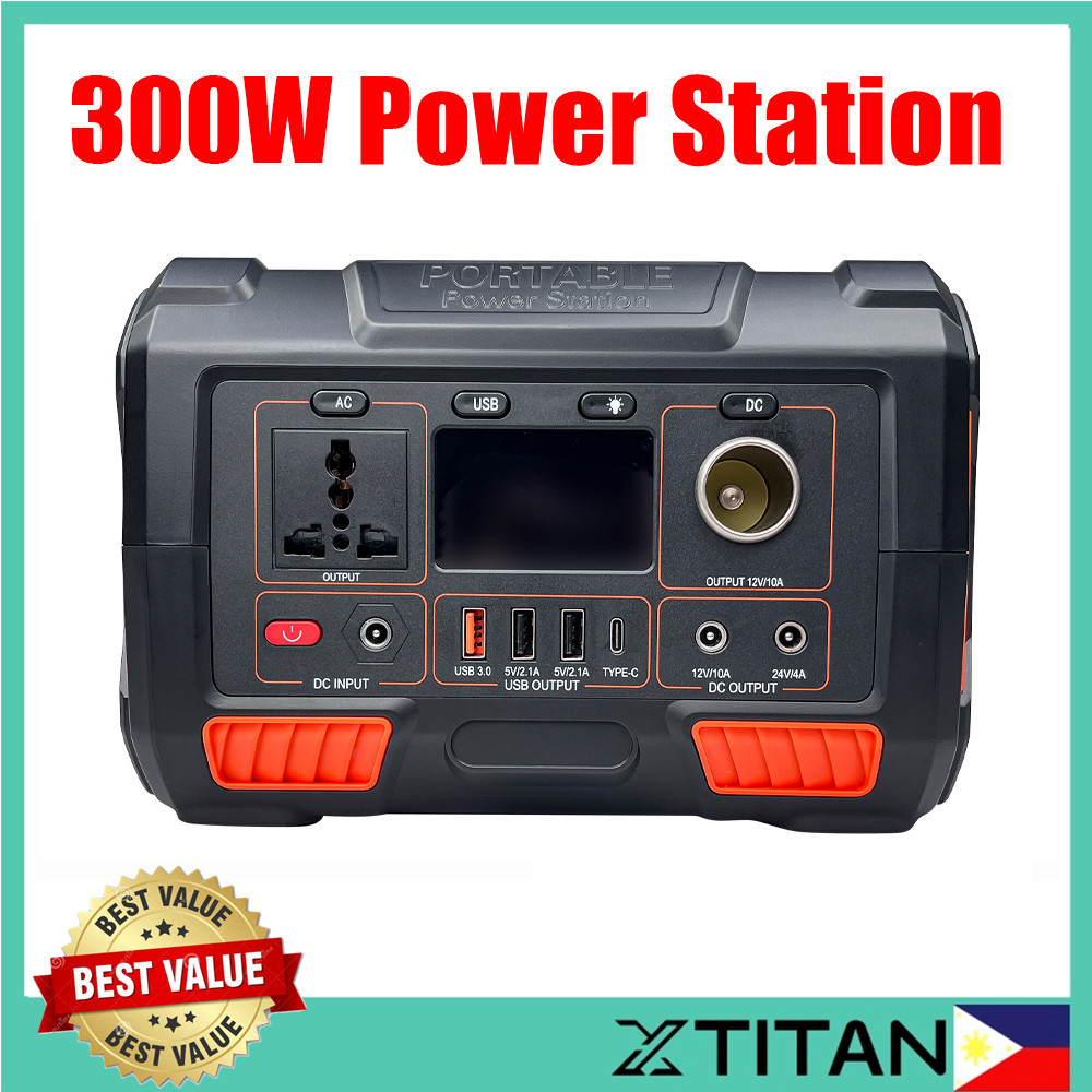 SOLAR EMERGENCY Portable Power Bank 300W LIGHT | Shopee Philippines