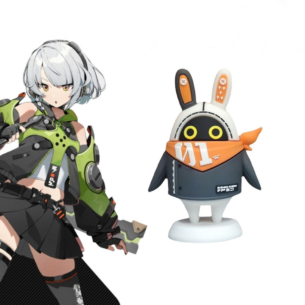 Game Zenless Zone Zero Gentle House The Bangboo GK Doll PVC Soft Rubber ...