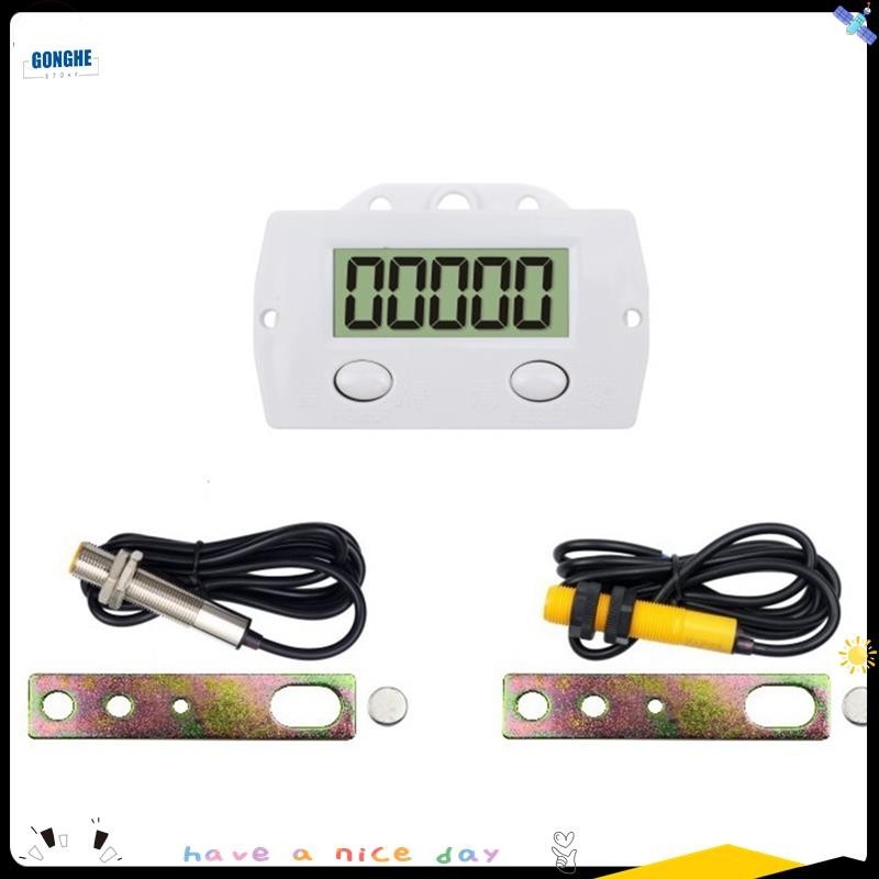 【gonghe370】5 Digit Electronic Digital Display Counter Proximity ...