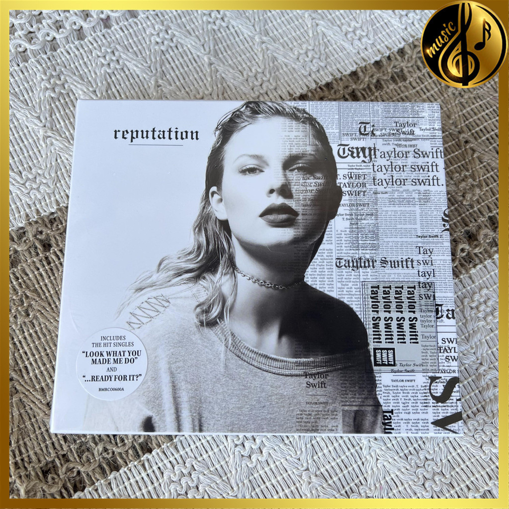 Taylor Swift Reputation CD + Poster Original Album [Sealed] Brand New ...