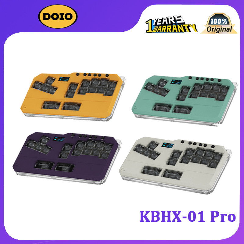 DOIO Hitbox MIXBOX Aluminum alloy gaming keyboard Tekken Street Fighter ...