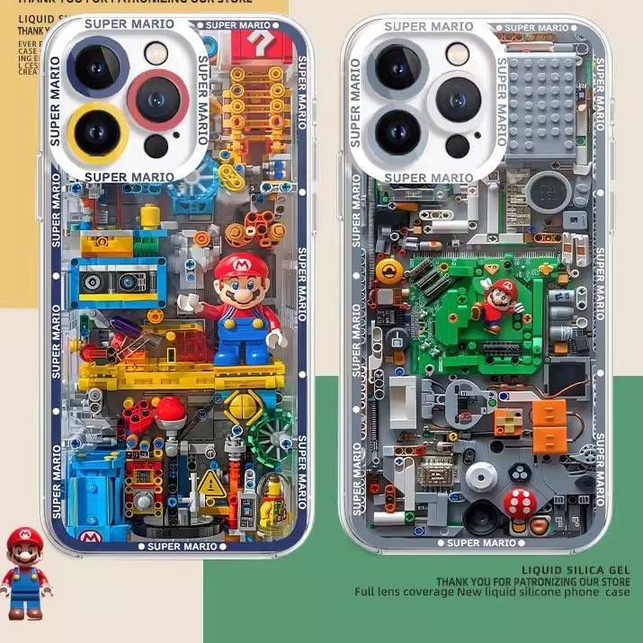 Cute Super Mario Bro Game Case For Xiaomi Redmi Note 14 13 12 11 10 Pro ...