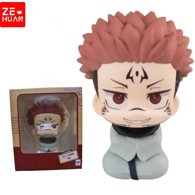 10cm Jujutsu Kaisen Ryomen Sukuna Anime Sitting Pendant Toy | Shopee ...