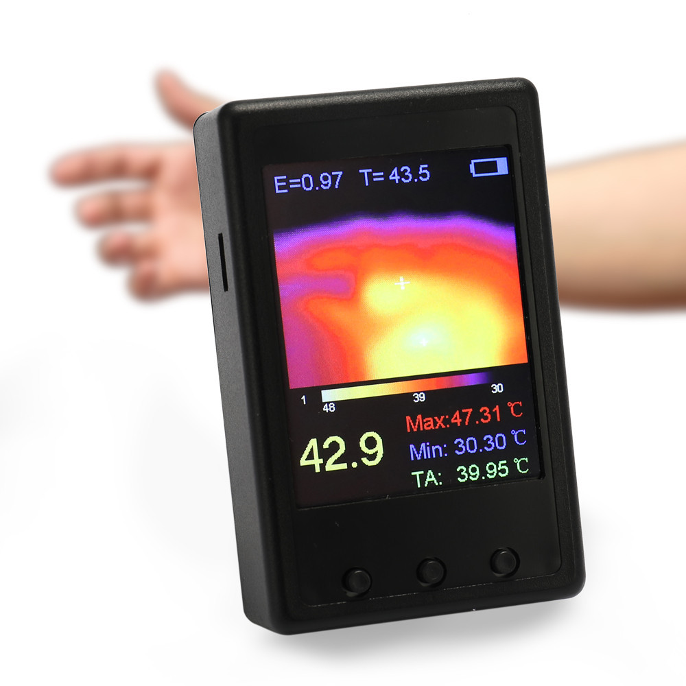 2.4 Inch Display Screen Portable Handheld Thermograph Camera Infrared ...
