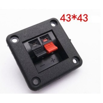 1 PC Speaker Junction Box Wiring Clamp Type Square 43* 43mm Speaker ...