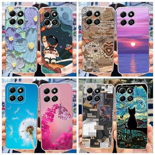 For Honor X6b X6 B 2024 Case JDY-LX1 Soft Silicone Shockproof Back ...