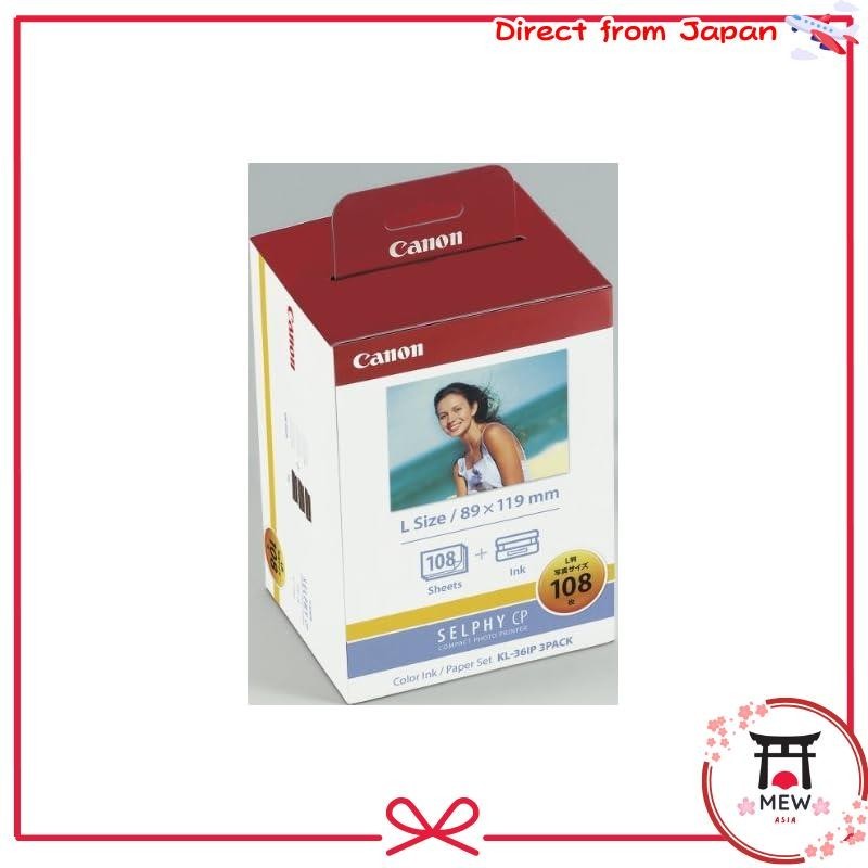 Canon Color Ink/Paper Set KL-36IP 3PACK (SELPHY CP series consumables ...