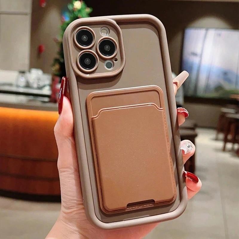 Luxury Card Holder Case For Samsung S23 S24 Ultra S22 S21 FE Plus A15 ...