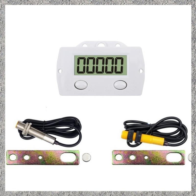 (L M F J) 5 Digit Electronic Digital Display Counter Proximity ...