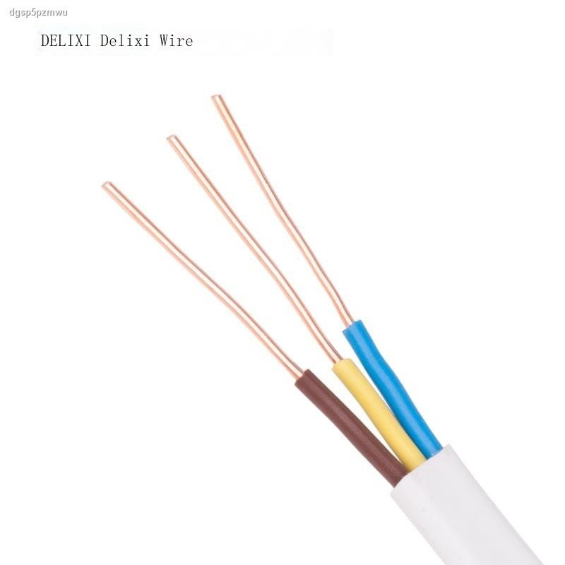 Delixi wire and cable surface mounted flat single-strand three-core ...