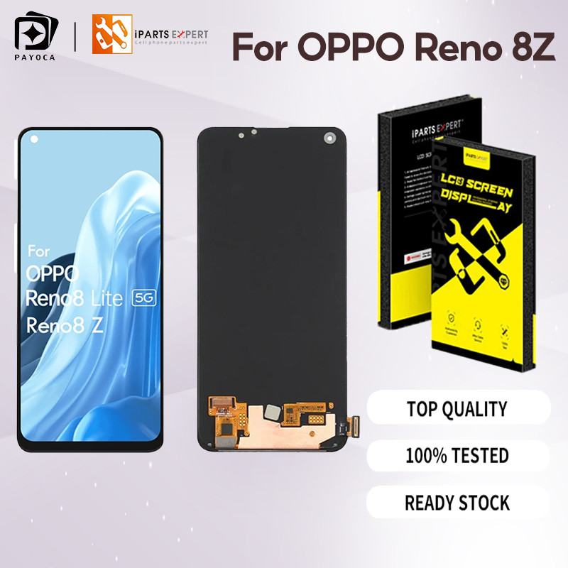 AMOLED Original LCD For Oppo Reno 8Z LCD Display Touch Screen Digitizer ...