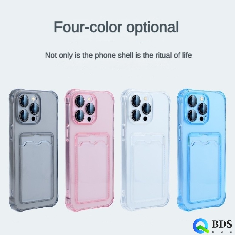 Casing for Iphone 14 15 16 Plus Pro Max Simple Translucent Four Corner ...