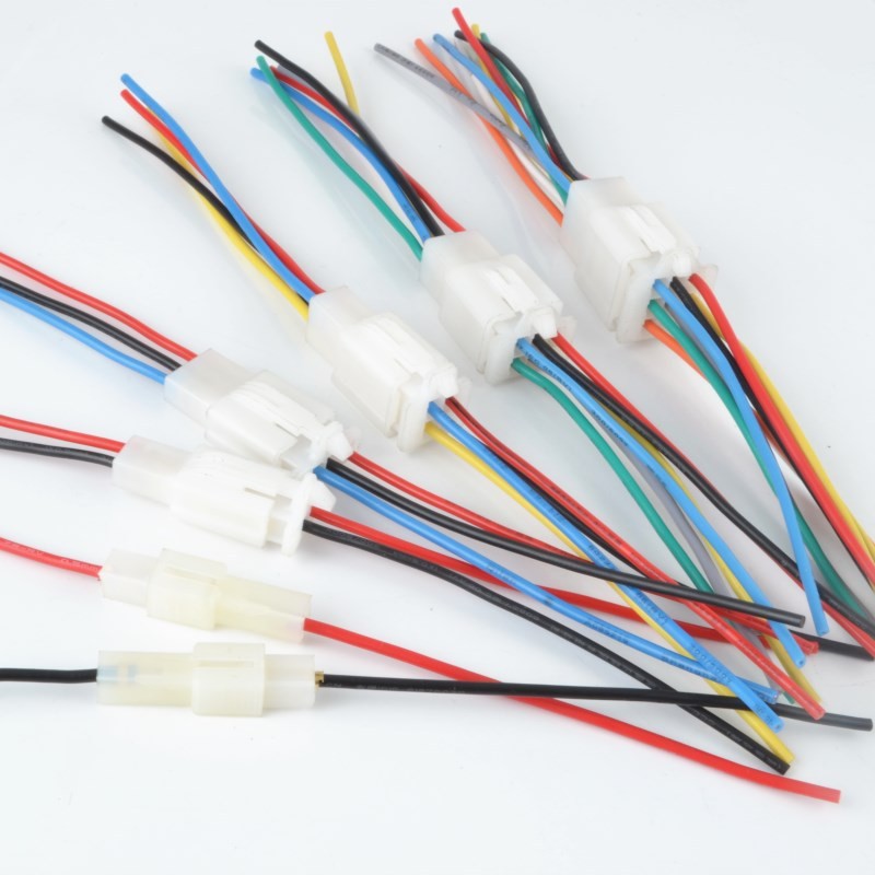 2.8mm Automotive 1p 2p 3p 4p 6p 9p Wire Connector Terminal Connector Set Male And Female Wire ...