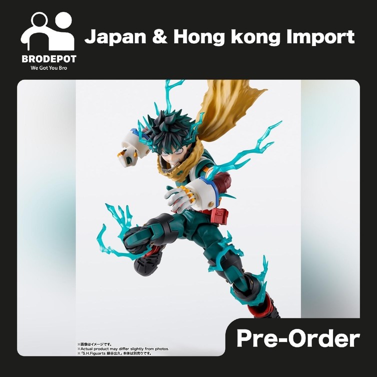 [PO:2025-03] Bandai Tamashii Nations S.H.Figuarts My Hero Academia Izuku Midoriya & Katsuki ...
