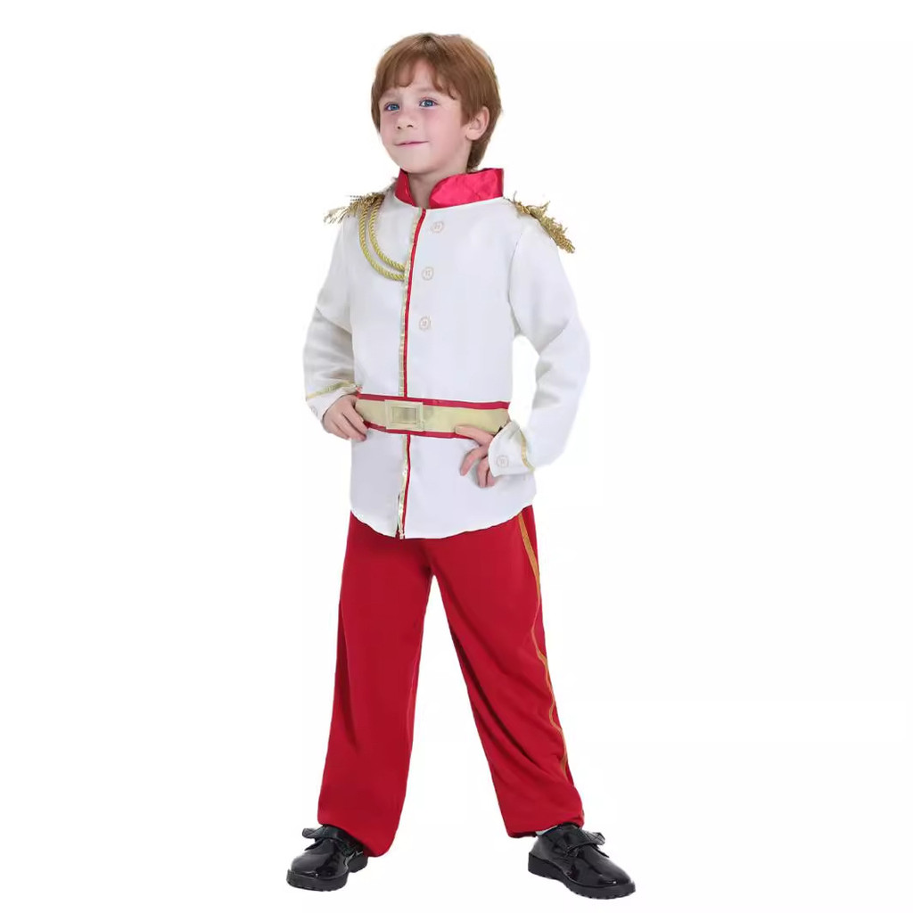 Boy Prince Charming Cosplay Stage Performance Halloween Drag Party ...