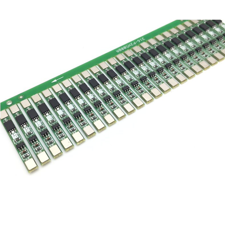 50pcs 1S 3.7V 3A li-ion BMS PCM protection board pcm for 18650 lithium ...