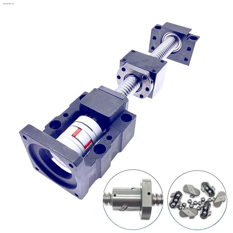 COD☆Ball screw screw set stepper servo motor integrated seat fixed seat ...