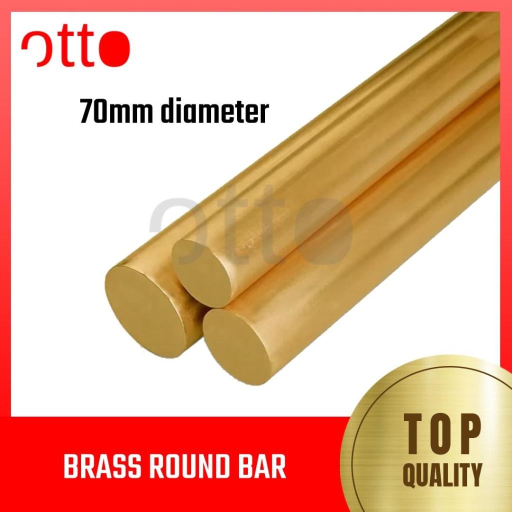 Brass Round Bar - 70mm (upto 60 inches length) | Shopee Philippines