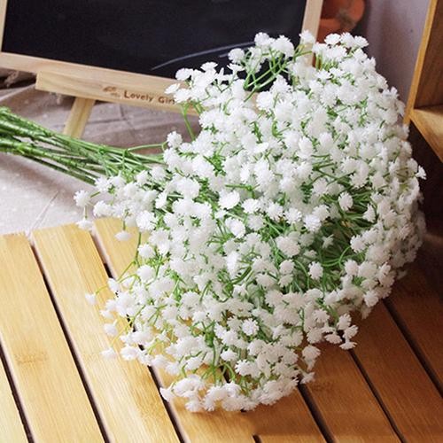 1Pcs Artificial Babysbreath Gypsophila Silk Flower Party Wedding DIY ...