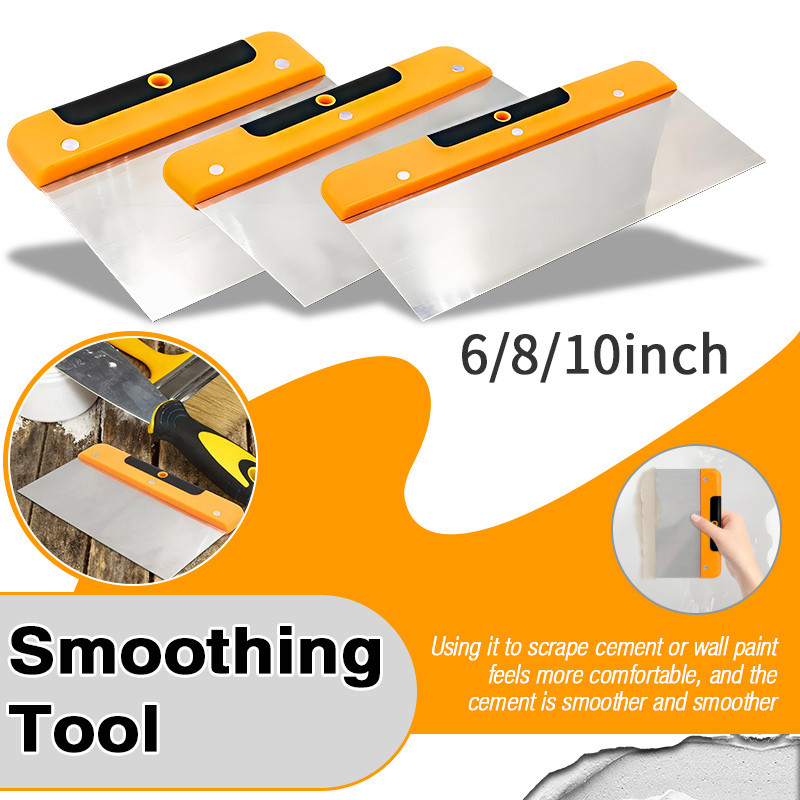Putty Knife Putty Scraper Paint Scraper Stainless Steel 6/8/10inch ...