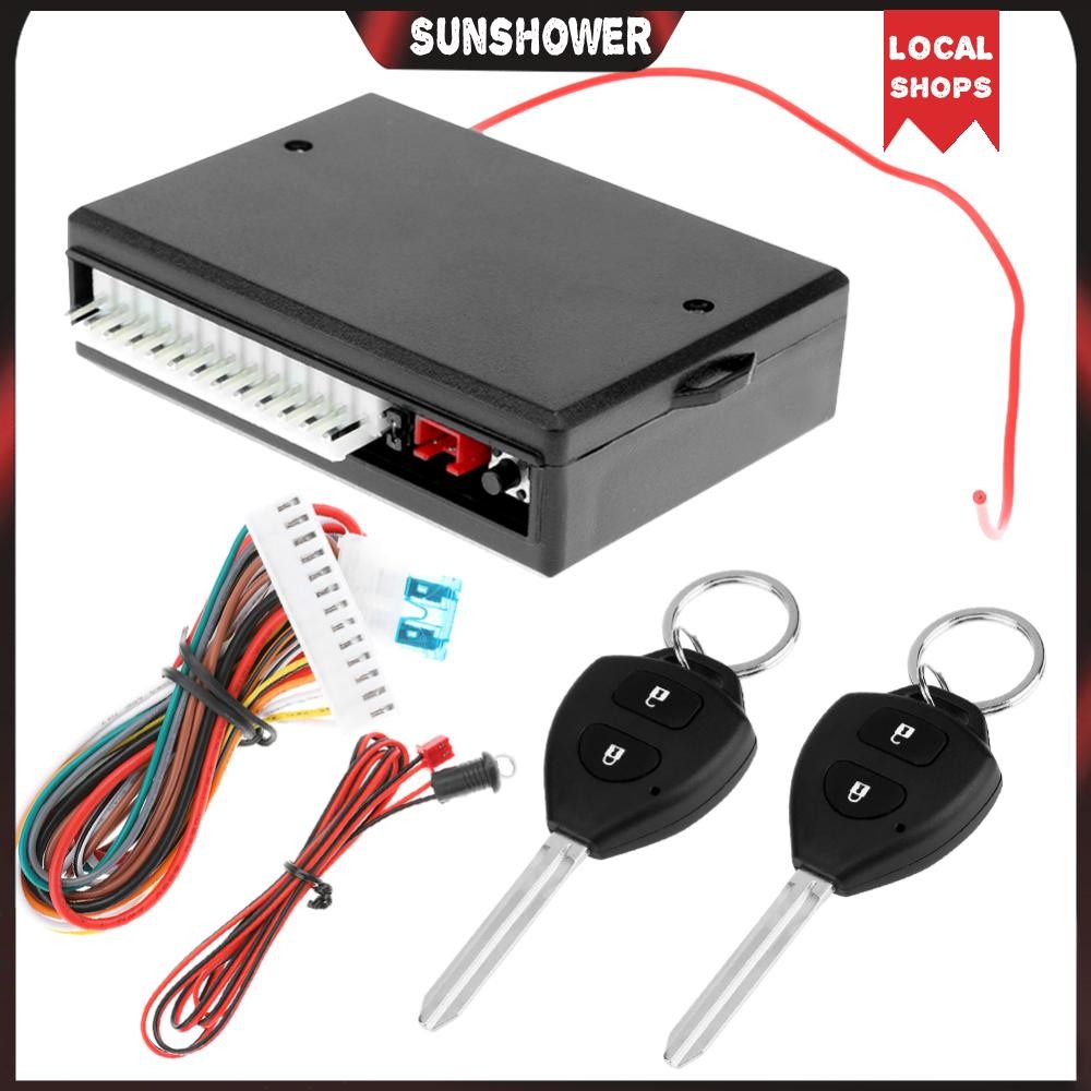 Car Remote Central Kit Vehicle Door Lock Locking Alarm Keyless Entry ...