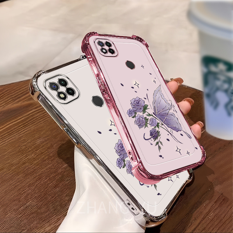 Casing Redmi 9C 10A phone case Silicone Four corner protection CHD ...