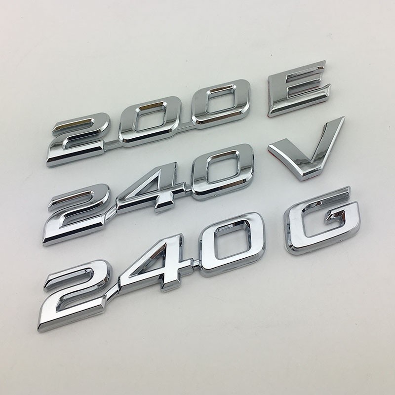 For TOYOTA Camry 200E 200G 200V 240E 240G 240V letter logo Rear emblem ...