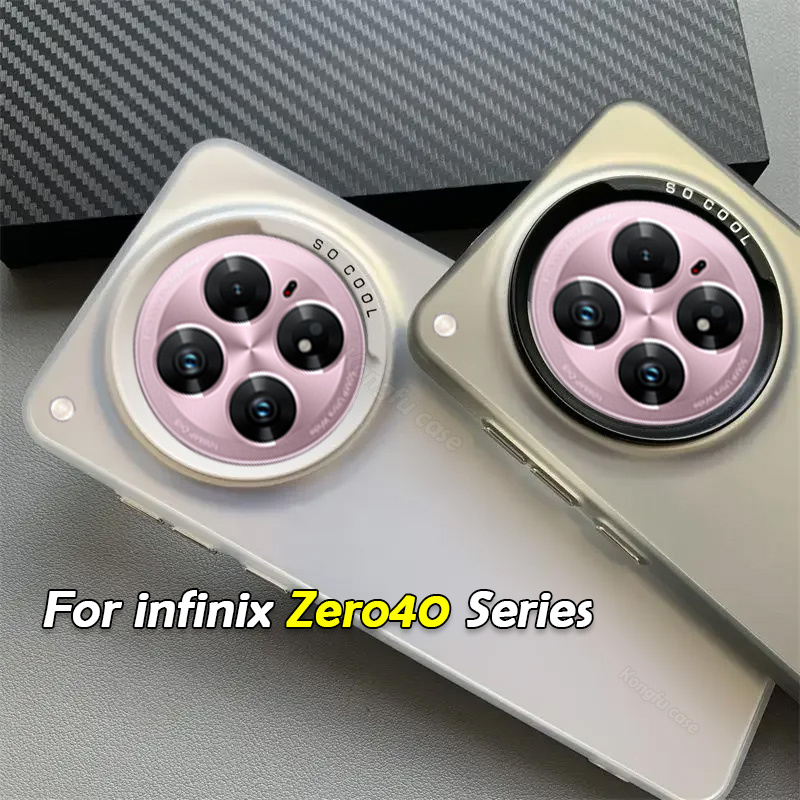 Casing For infinix Zero40 infinixZero40 Zero 40 4G 5G Square Laser ...