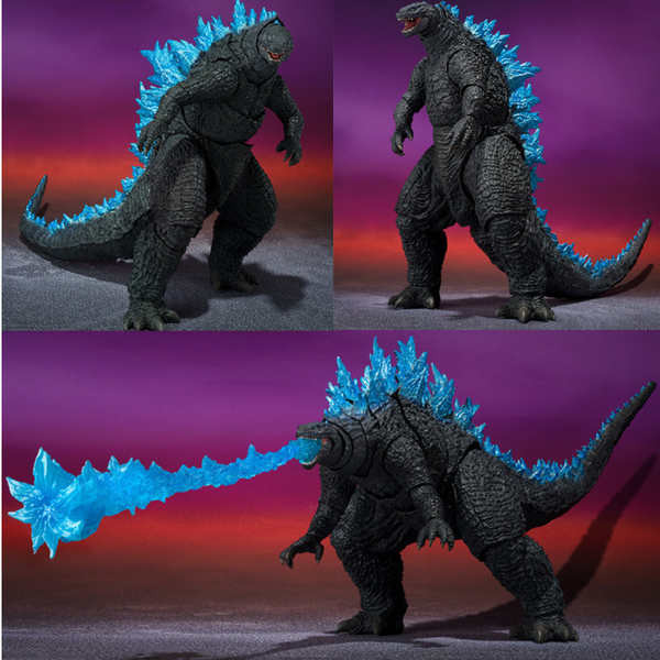 ☂SHM Godzilla Hand War King Kong Empire Rise Nuclear Jet Movable Model ...