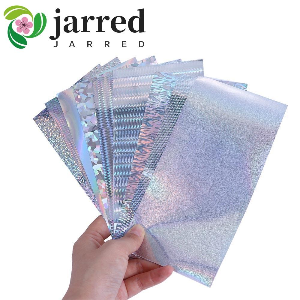 JARRED Fishing Lure Stickers 20X10cm 5pcs/lot Adhesive Sticker Silver ...