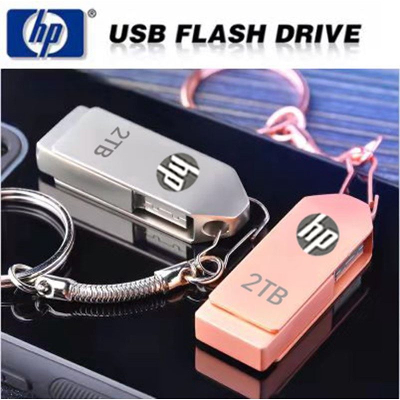 HP 2tb usb flash drive Metal waterproof u disk | Shopee Philippines