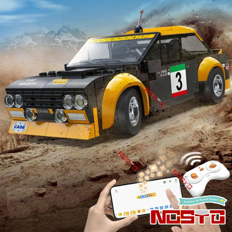 Super Racing Series 1:20 Fiat 131 Abarth Rally Car Assembly Model with ...