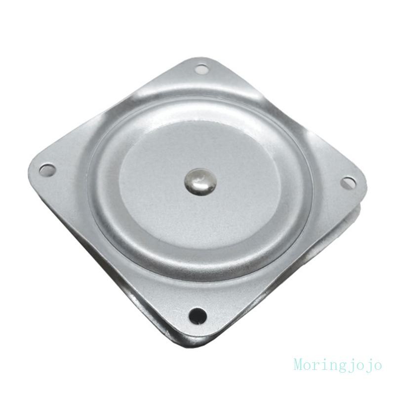 JOJO Solid Swivel Bearing Plate Zinc Plated Steel Turntable Swivel Base ...