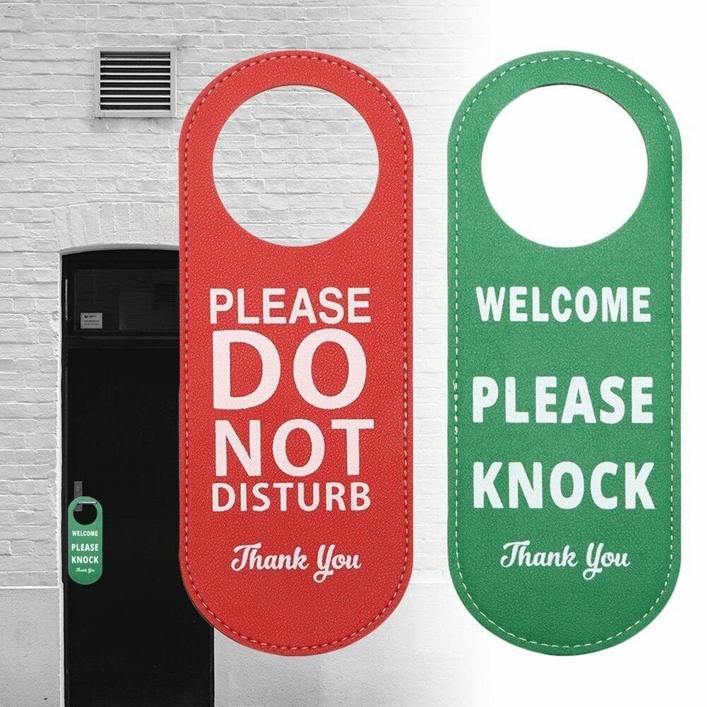 GG+Unique "Do Not Disturb Please Knock" Signs Door Knobs Meeting Room ...