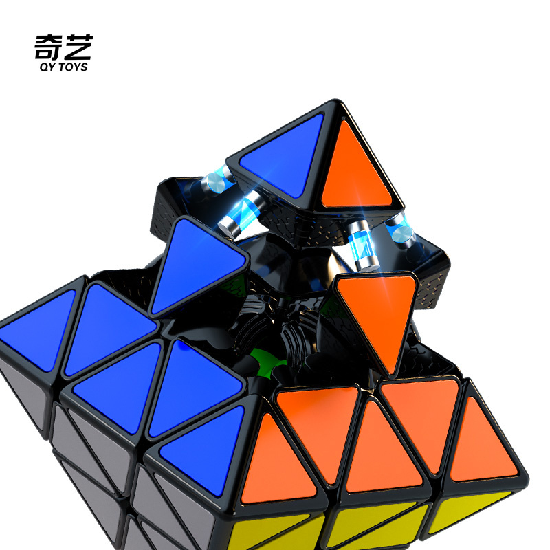 Qiyi Fto Rotating octahedron Magnetic Magic Speed Cube Stickerless ...