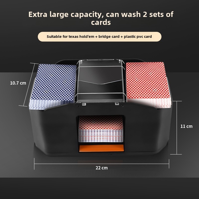 Poker Automatic Shuffling MachineUSBCharging Built-in2000mAhSilent ...
